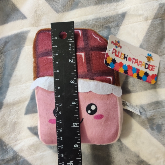 plush paradise | Toys | Candy Bar Plush Nwt Pink Smiley Face Cute Plush ...